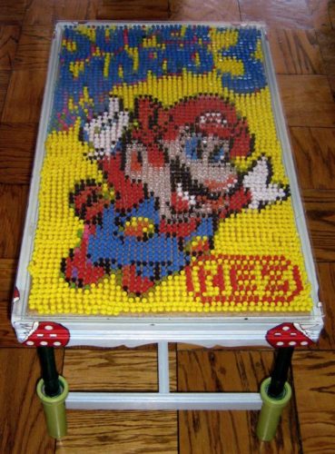Super Mario Mosaic Table Is Awesome - Unigamesity