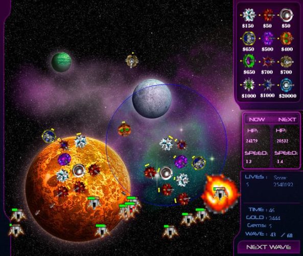 Play This: Space Invasion Tower Defense - Unigamesity