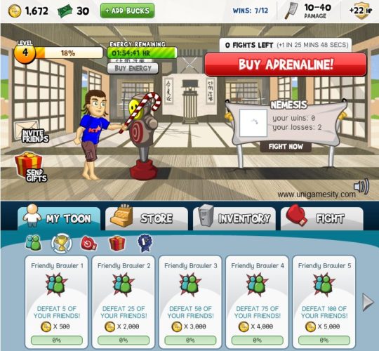 Social Game Review: Killer Toon - Unigamesity