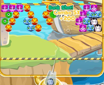 Test Your Matching Skills in Bubble Town: Party Planet - Unigamesity