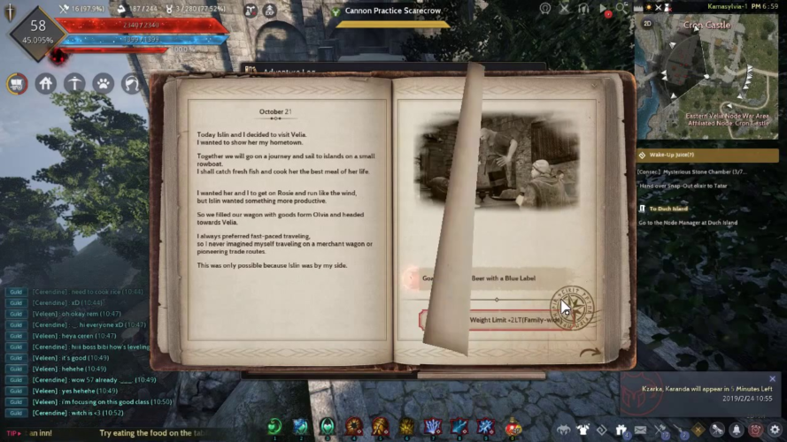 Black Desert Online (BDO) Adventure Log of Bartali: Chapter 1 to 15 ...