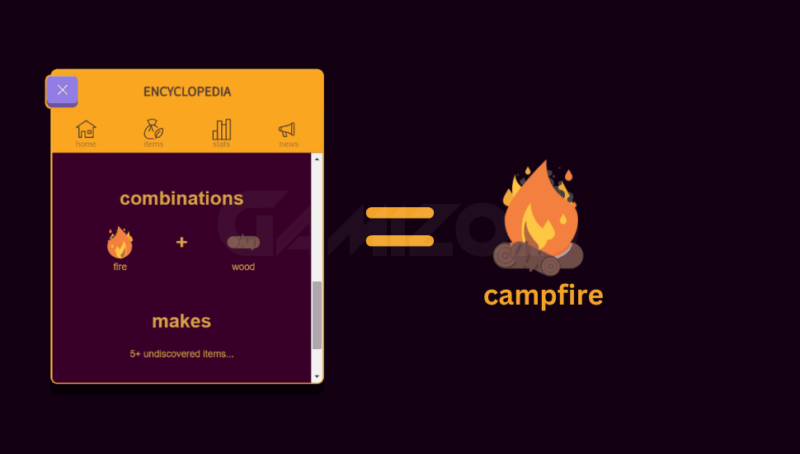 How To Make Campfire In Little Alchemy 2 [Step-By-Step Guide] - Unigamesity