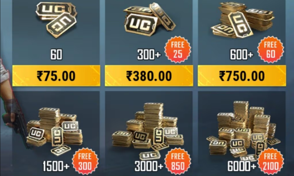 Get Free BGMI UC In Your BGMI Account - Unigamesity